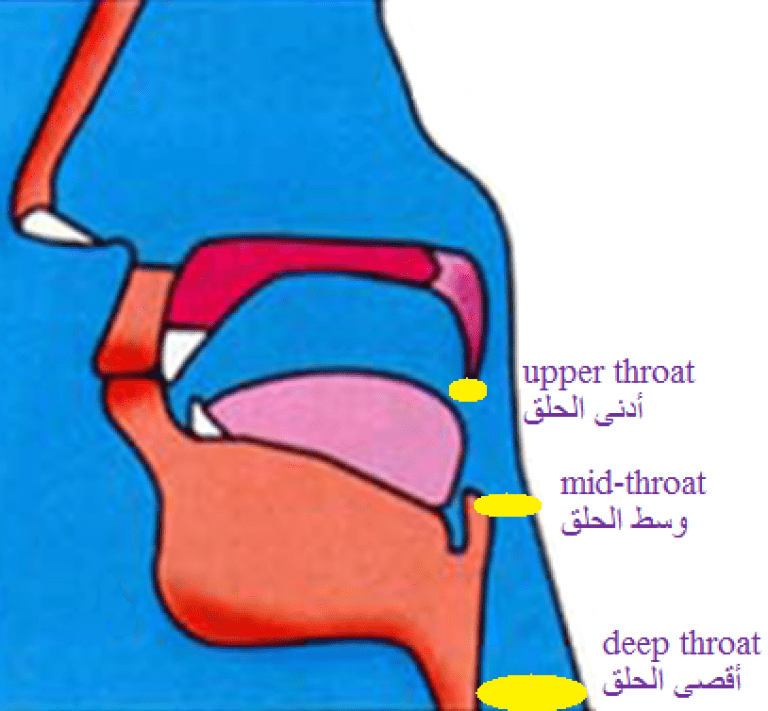 Makharij Al-Huroof: Points Of Articulation | Riyad Alquran